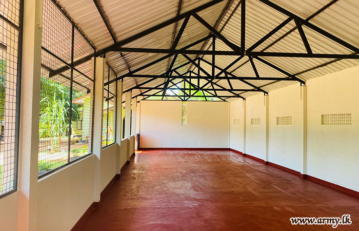 Troops of 10 (V) ESR Complete Preschool Construction in Hambantota ...