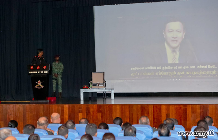 Army Chief Addresses Staff of Army Hospital, Colombo | Sri Lanka Army