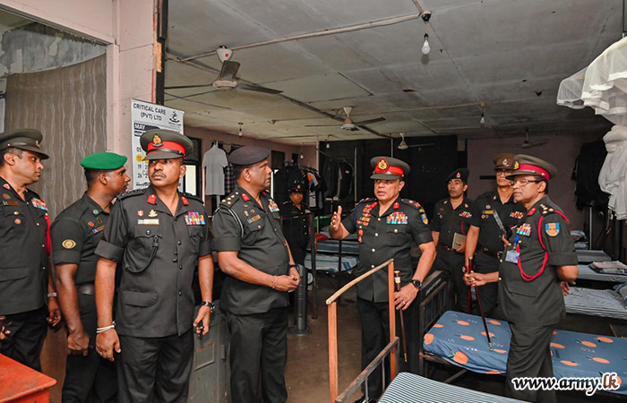 Deputy Chief of Staff Visits Army Hospital, Colombo | Sri Lanka Army