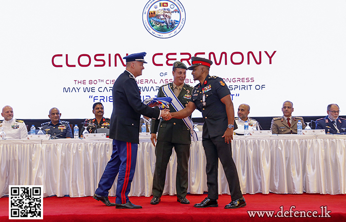 80th CISM General Assembly and Congress Concludes on a High Note | Sri ...