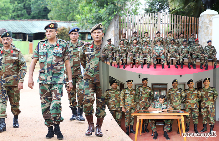Commandant of SLAVF Visits 7 (V) SLAC | Sri Lanka Army