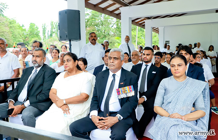 Military Ceremonials Bid Farewell to Late General Hamilton Wanasinghe ...