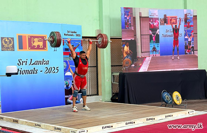 National Weightlifting Championship – 2025 | Sri Lanka Army